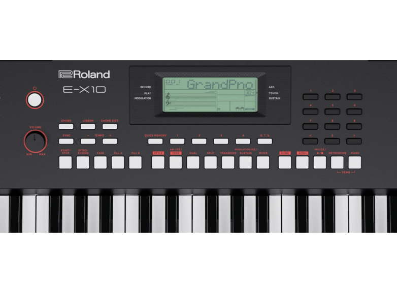 Roland E-X10 | Teclado Arranjador - Roland Store