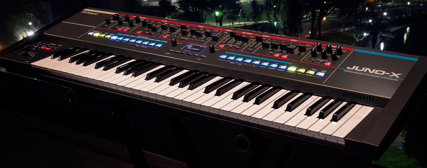Sintetizador Roland JUNO-X - Roland Store